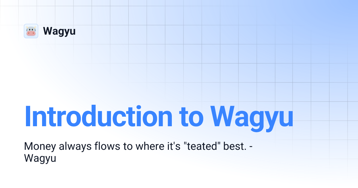 Introduction to Wagyu | Wagyu